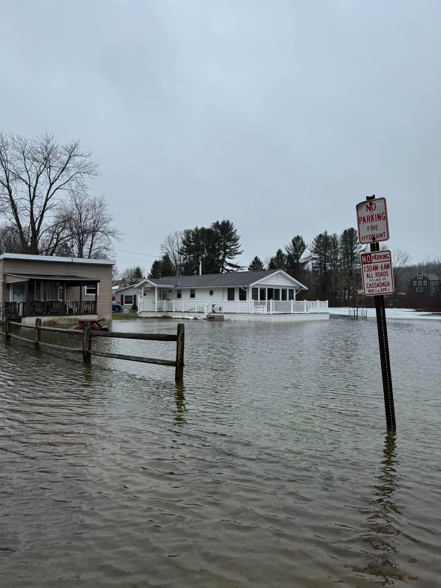 Cassadaga hit with flooding from lake | News, Sports, Jobs - Observer Today